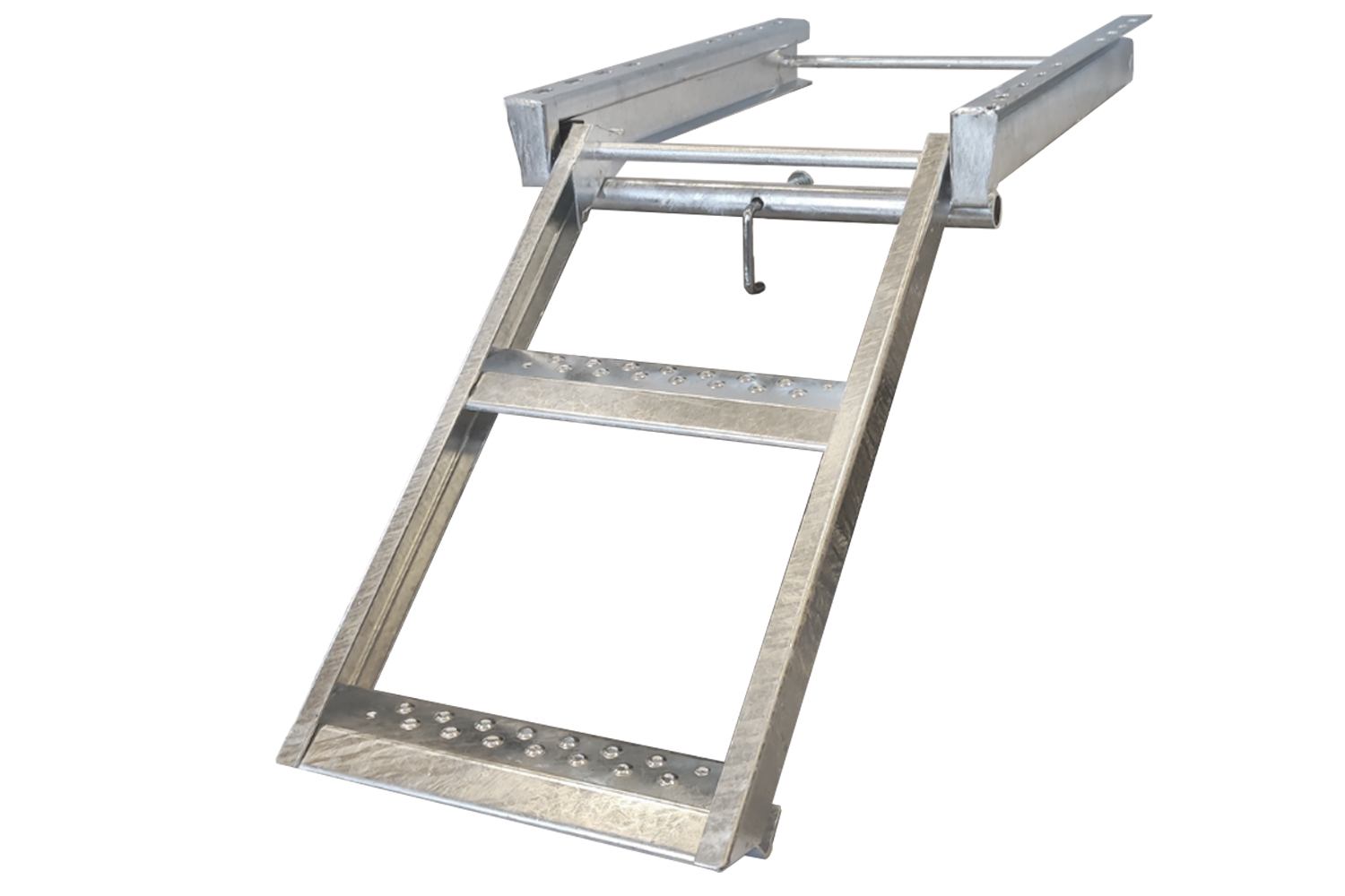 Folding ladder 2 steps, deep step